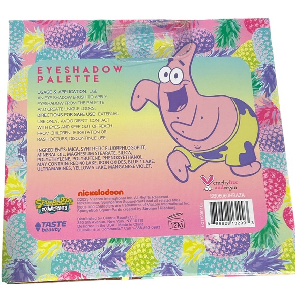 Nickelodeon | Makeup | Nickelodeon Spongebob Squarepants Eyeshadow ...